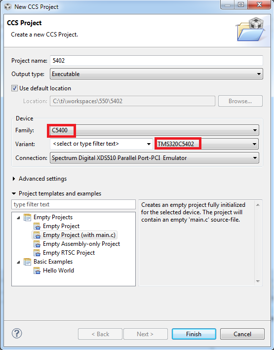 Can tms320c5402 dsk board work on ccs5.5? - Code Composer Studio forum - Code Composer Studio™︎ ...