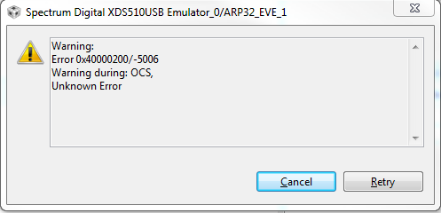 CCS/TDA3: Unable to connect EVE core using XDS510 in CCS. - Code Composer Studio forum - Code ...