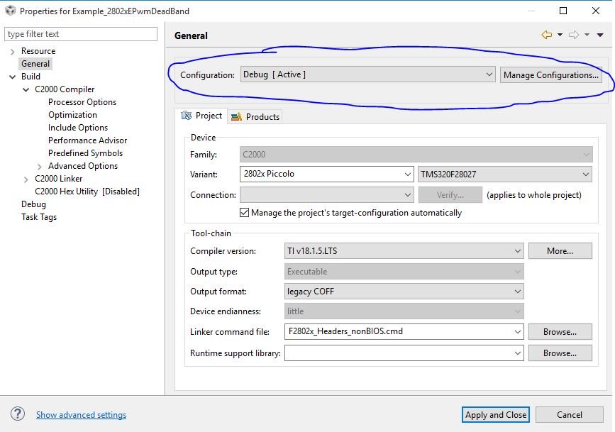 CCS/TMS320F28027: How to change the Boot Configuration from Debug Mode to Flash Mode to program ...