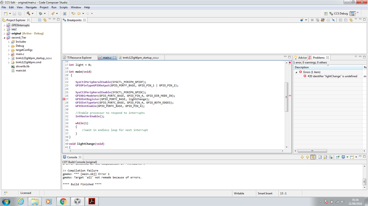 Configuring GPIO-based interrupts - Arm-based microcontrollers forum ...