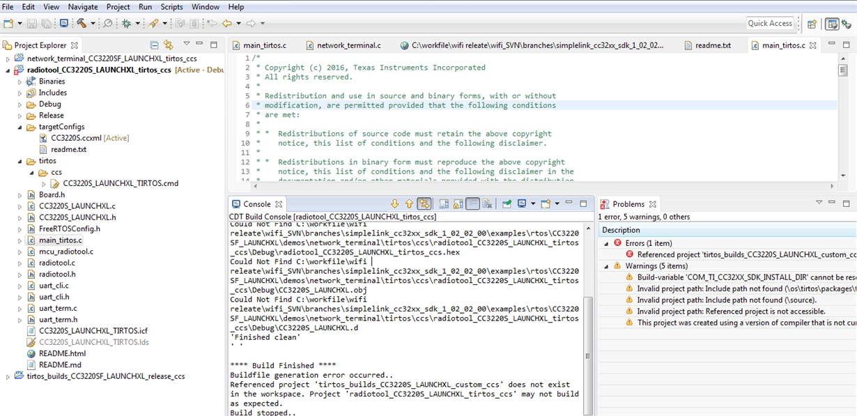 CC3220S-LAUNCHXL: document C:\TI\CC3120_CC3220_RadioTool_1_01_00_00 ...
