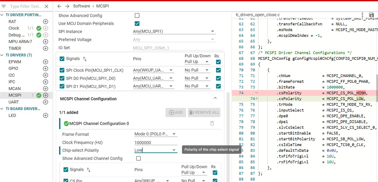 SK-AM62B-P1: Source code to read the output of ADS816X through MCU (M4F) via SPI0 - Processors ...