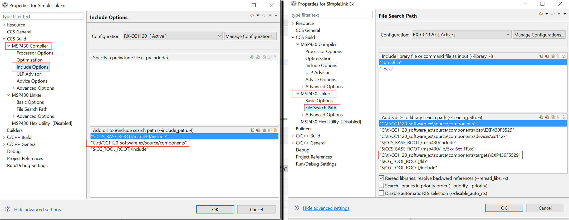 CCS 6 "cannot open source file" which is already included in compiler/linker file paths - Code ...