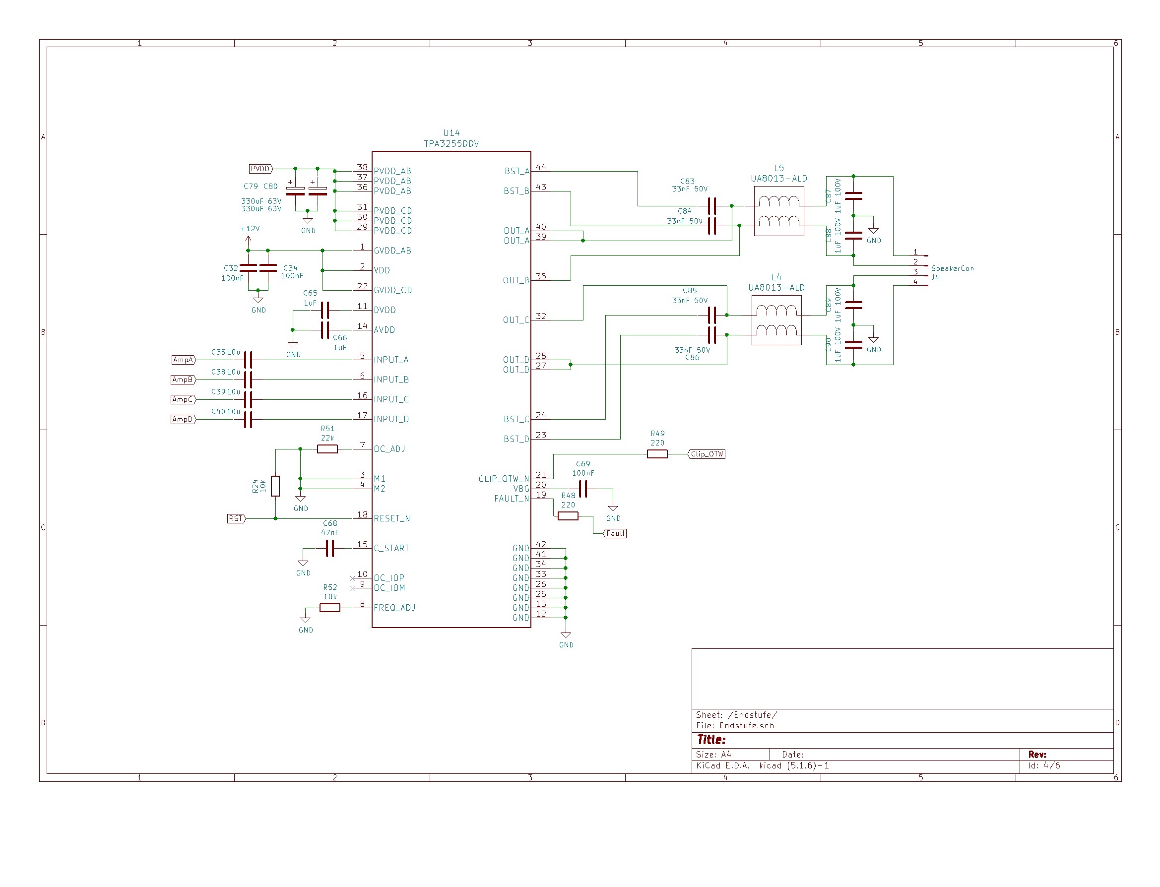 TPA3255: output PWM overlapping in BTL - Audio forum - Audio - TI E2E support forums