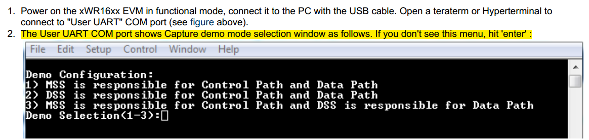 AWR1642BOOST: Raw adc data capture demo with ES2.0 - Sensors forum - Sensors - TI E2E support forums