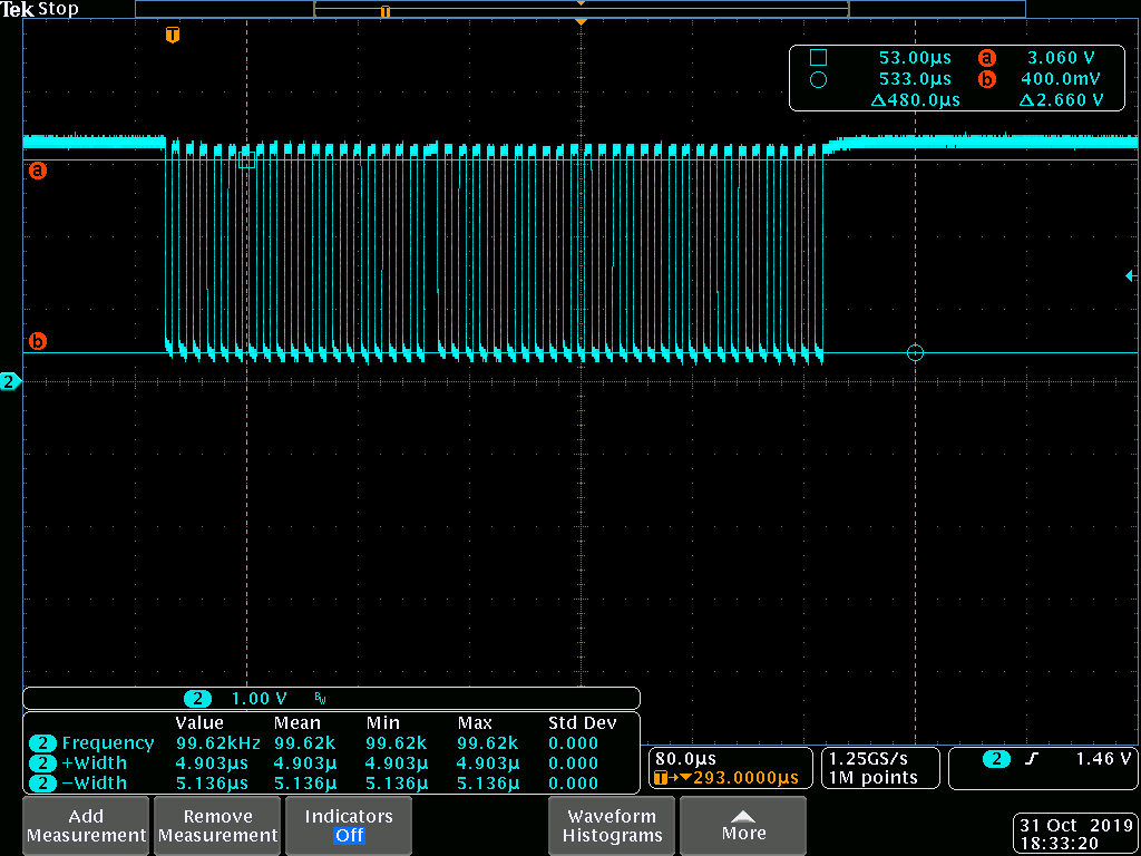 TCA9800: With lower low level waveform - Interface forum - Interface - TI E2E support forums