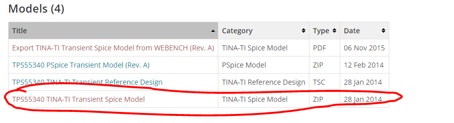 TINA-TI: How can I import a SPICE model? - Amplifiers forum ...