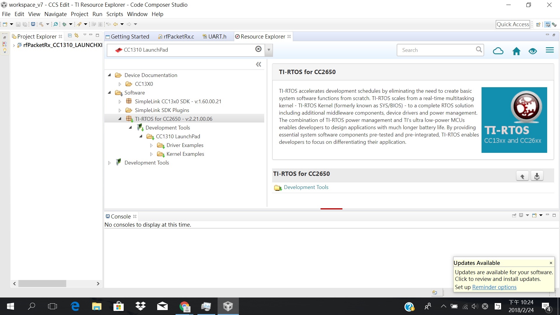 CCS/LAUNCHXL-CC1310: Send CC1310 data to APP via UART by using bluetooth (hc-05) problem - Sub-1 ...