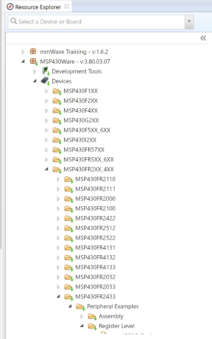 MSP430FR2433: example code for working with i2c interrupts - MSP low-power microcontroller forum ...