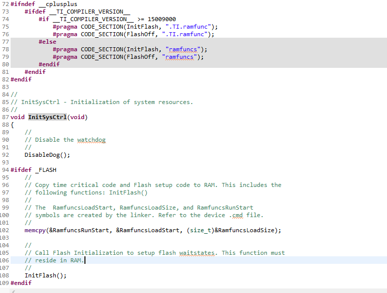 TMS320F28377D: Don't execute code once power off - C2000 microcontrollers forum - C2000™︎ ...