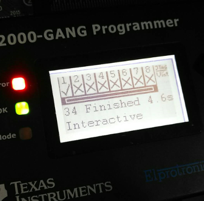 TMS320F28034: C2000 GANG Programmer issue - C2000 microcontrollers forum - C2000™︎ ...