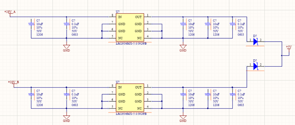 LM2936: "ORing" Voltage Regulator Output for Power Supply Redundancy to ...