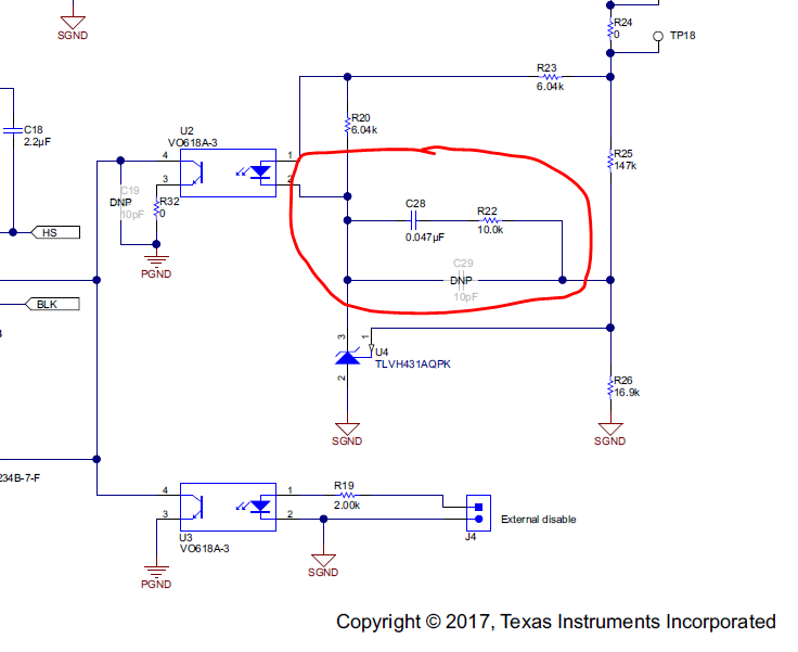 UCC256301: UCC256301 Feedback chain RC compensation network effect on ...