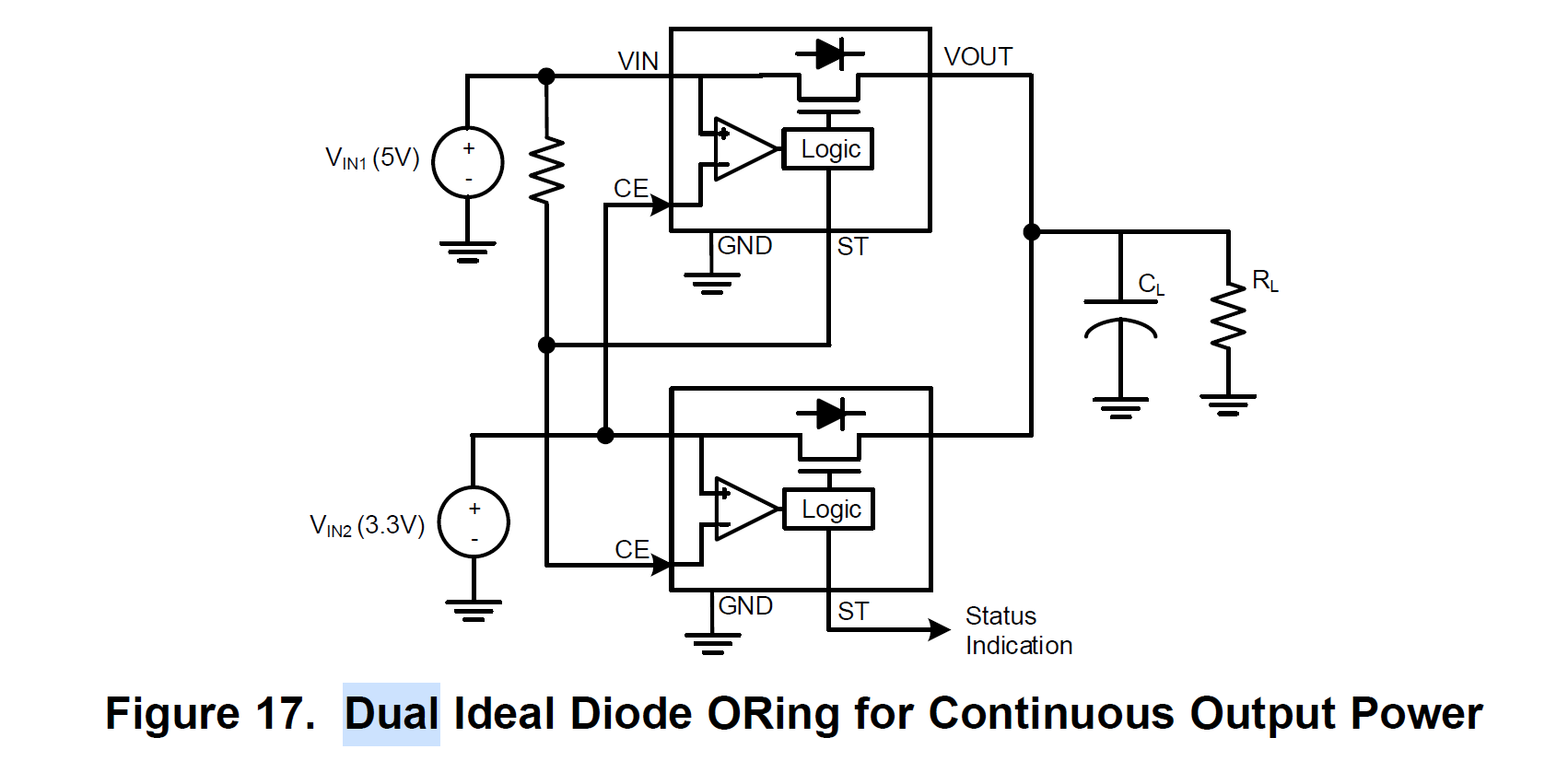 LM66100: OR-ring operation - Power management forum - Power management - TI E2E support forums