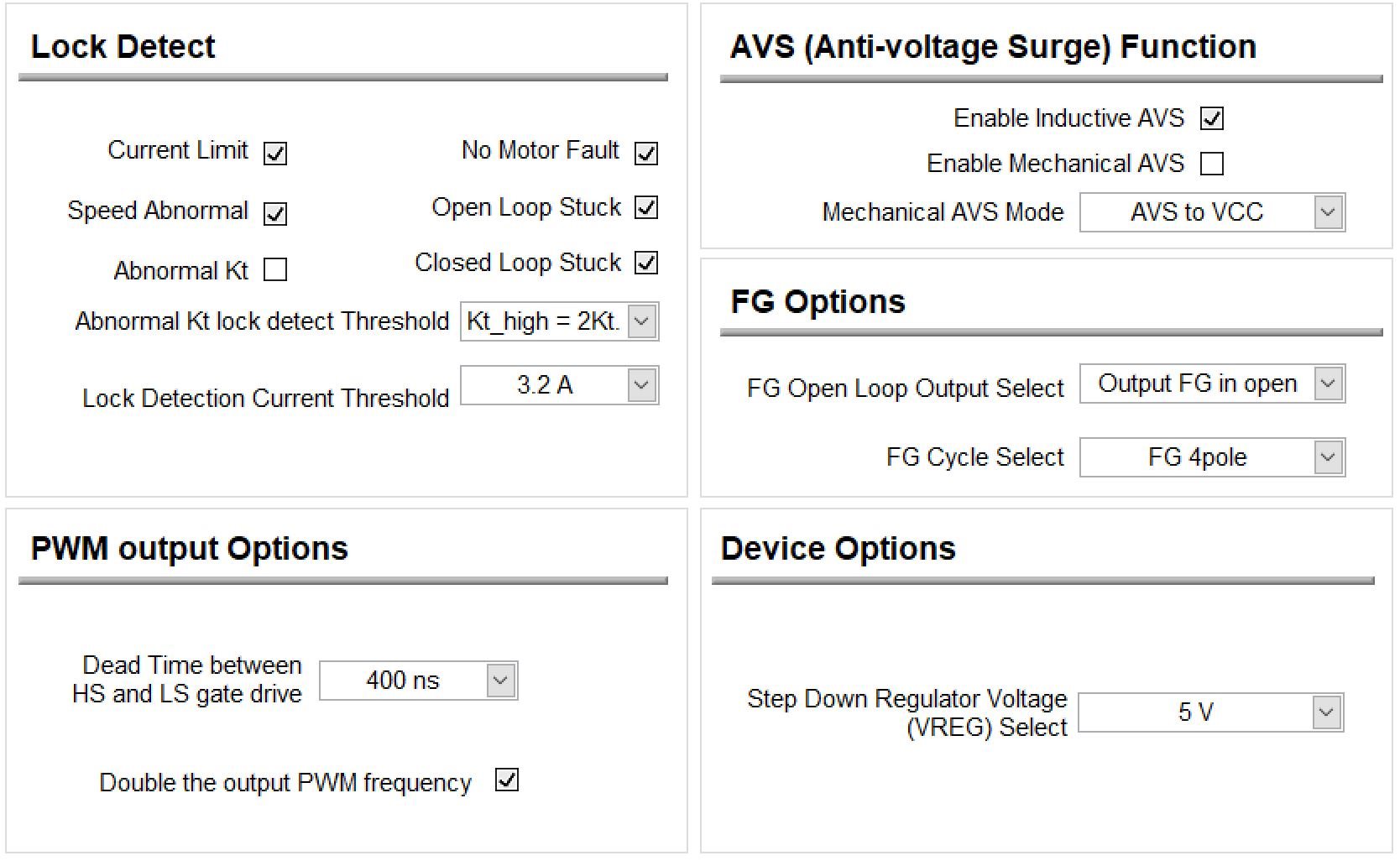 DRV10983: Which is correct ? motor speed(Hz) or FG output - Motor ...