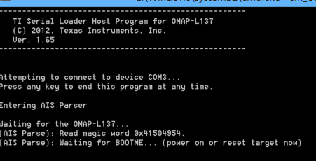 Booting ARM Binaries Issue - Processors forum - Processors - TI E2E support forums