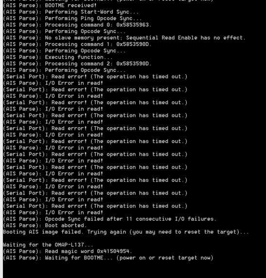 Booting ARM Binaries Issue - Processors forum - Processors - TI E2E support forums