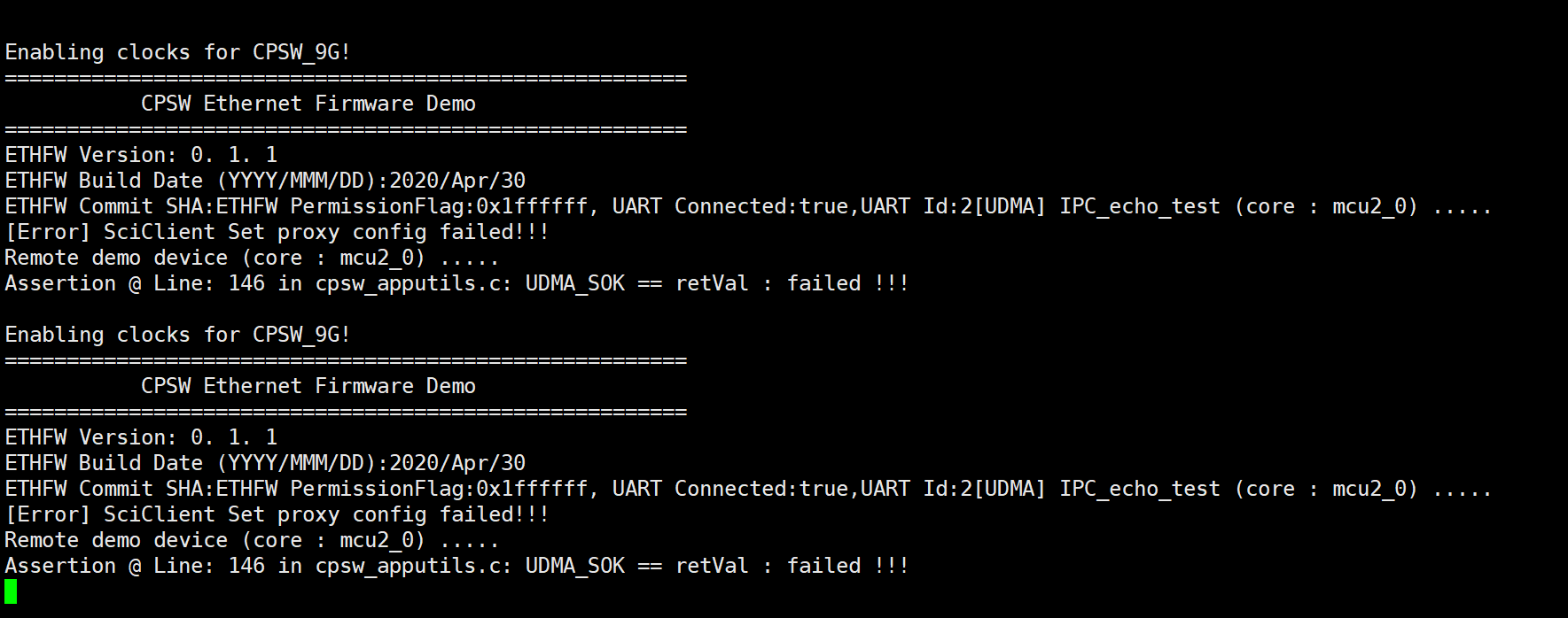 PROCESSOR-SDK-DRA8X-TDA4X: Ethnet - Processors forum - Processors - TI E2E support forums