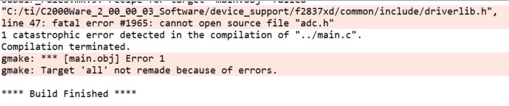 CCS/TMS320F28379D: Getting problem with including header file "driverlib.h" - Code Composer ...