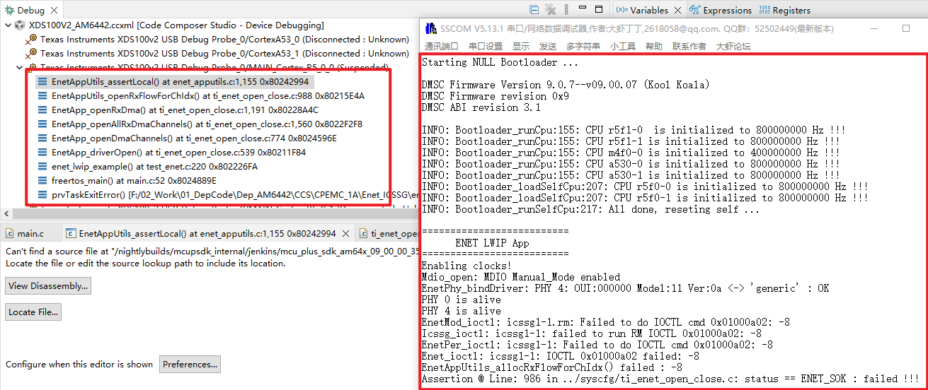 AM6442: Some questions about PRU-ICSSG network port examples and network speed - Processors ...