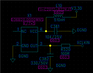 TMS320F28035: Using external clock source, the clock goes down( no output in XCLKOUT) after high ...