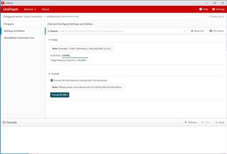 AWR6843AOPEVM: Uniflash stops operation - Sensors forum - Sensors - TI E2E support forums