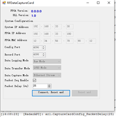 DCA1000EVM: IWR1443BOOST - Sensors forum - Sensors - TI E2E support forums