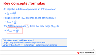 MMWCAS-RF-EVM: For MMWCAS-RF-EVM(awr2243P), what is the relationship between IF_max and adc ...