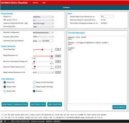 AWR2944EVM: mmwave/mmWave_Demo_Visualizer/ver/4.4.0/ baud=3125000 did not work - Sensors forum ...