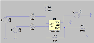 OPA376: OPA376 Differential amplifier problem - Amplifiers forum - Amplifiers - TI E2E support ...