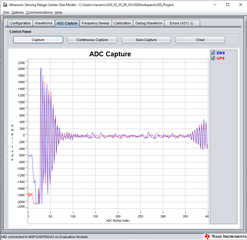EVM430-FR6043: ADC capture differences between custom board - MSP low-power microcontroller ...