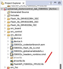 LAUNCHXL-F280025C: FLASHAPI Include and Lib Path - C2000 microcontrollers forum - C2000™︎ ...