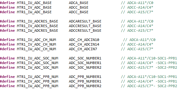 LAUNCHXL-F2800157: adc channel modifications regarding universal motor ...