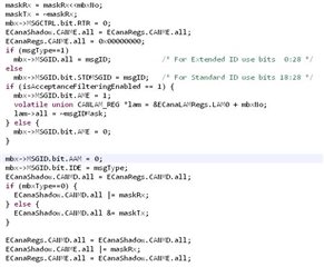 Acceptance filtering in CAN - C2000 microcontrollers forum - C2000™︎ ...