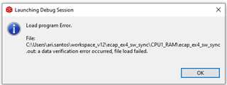 TMS320F28P650DK: LAUNCHXL-F28P65x file loader verification failed - C2000 microcontrollers forum ...
