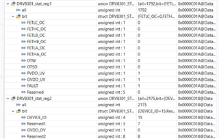 DRV8301: Confusion with definition of latch fault - C2000 ...