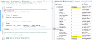 TMS320F280049C: view LIN register issue - C2000 microcontrollers forum - C2000™︎ ...