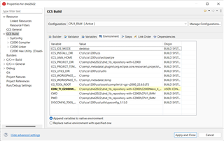 [参考译文] TMS320F280040-Q1：如何更改此宏 COM_TI_C2000WARE_SOFTWARE_PACKAGE_INSTALL_DIR 的路径 - C2000™︎ 微控制器 ...