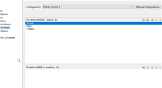 TMS320F280049C: Testing Motorware _system_post_cinit(), failed to parse ...