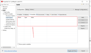 TMS320F280049C: subdir_rules.mk:9: recipe for target 'build-816195679' failed - C2000 ...