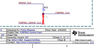 TMS320F28P650DK: EtherCat electrical diagram and clock generation - C2000 microcontrollers forum ...