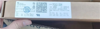 TPS2421-2: Item: TPS2421-2DDAR/TI any reason for double label on the ...