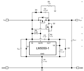 LM5050-1: LM5050 applications check - Power management forum - Power management - TI E2E support ...