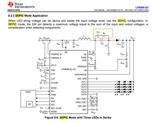 LP8866-Q1: LP8866 SEPIC reference schematic and BOM list and design tool - Power management ...