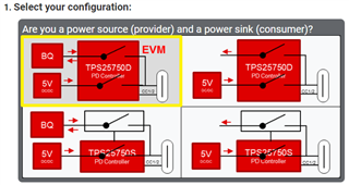 TPS25750: UFP device supporting USB-PD Dual Power Role - Power management forum - Power ...