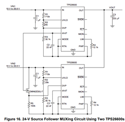 TPS2660: Priority power mux simulation with PSPICE for TI - Power management forum - Power ...