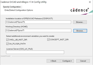 PSPICE-FOR-TI: Installation problem - Simulation, hardware & system design tools forum ...