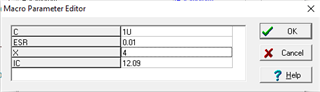 TINA-TI: Confusion on "X" parameter in UCC28950 reference model ESR capacitor - Simulation ...
