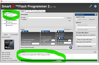 LPSTK-CC1352R: Flash image via PIN Connectors - Bluetooth forum - Bluetooth®︎ - TI E2E support ...