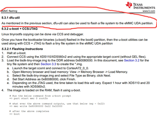 TDA4VL-Q1: j721s2-evm ospi+emmc flash - Processors forum - Processors - TI E2E support forums